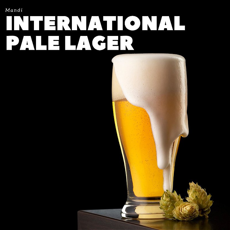 Kit Receita International Pale Lager - Mandi Brew Shop