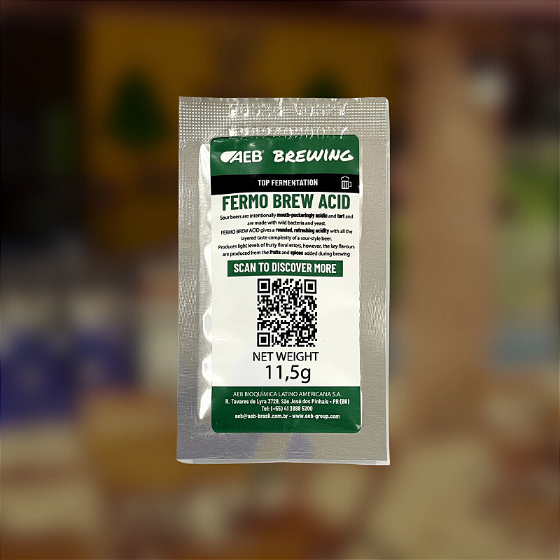 Levedura Fermo Brew Acid AEB Brewing - 11,5g - Mandi Brew Shop