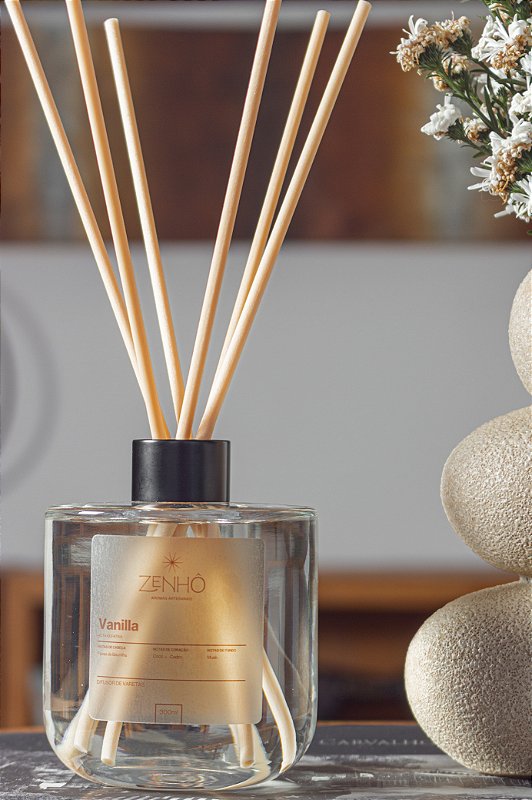 Difusor de Varetas Vanilla - Perfume e Elegância para o seu Espaço ...