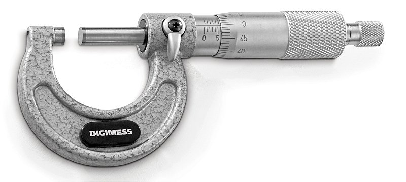 Micrômetro Externo Analógico de 0-25mm Centesimal Digimess - CÔVADO ...