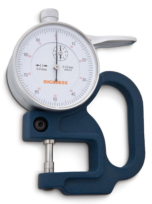 Medidor De Espessura 0-10mm Centesimal Digimess - CÔVADO MEDIÇÕES