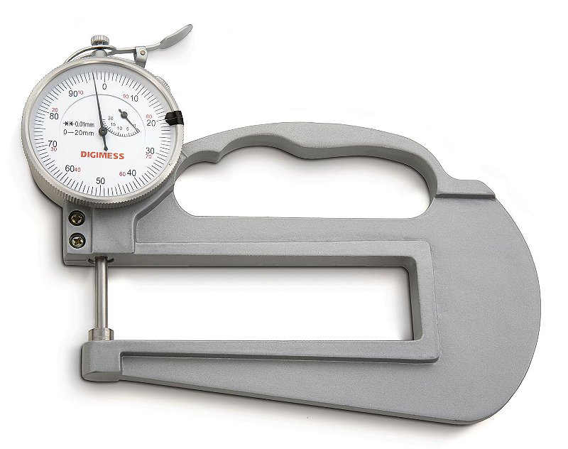 Medidor De Espessura 0-20mm Graduação 0,01 Digimess - CÔVADO MEDIÇÕES