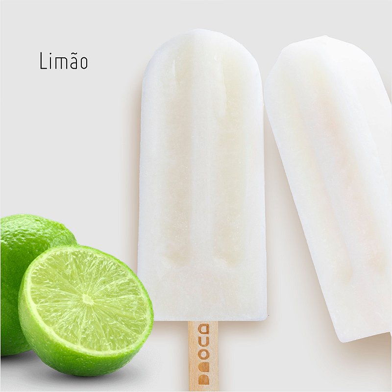 Picolé de limão - DaOca Sorvetes Artesanais