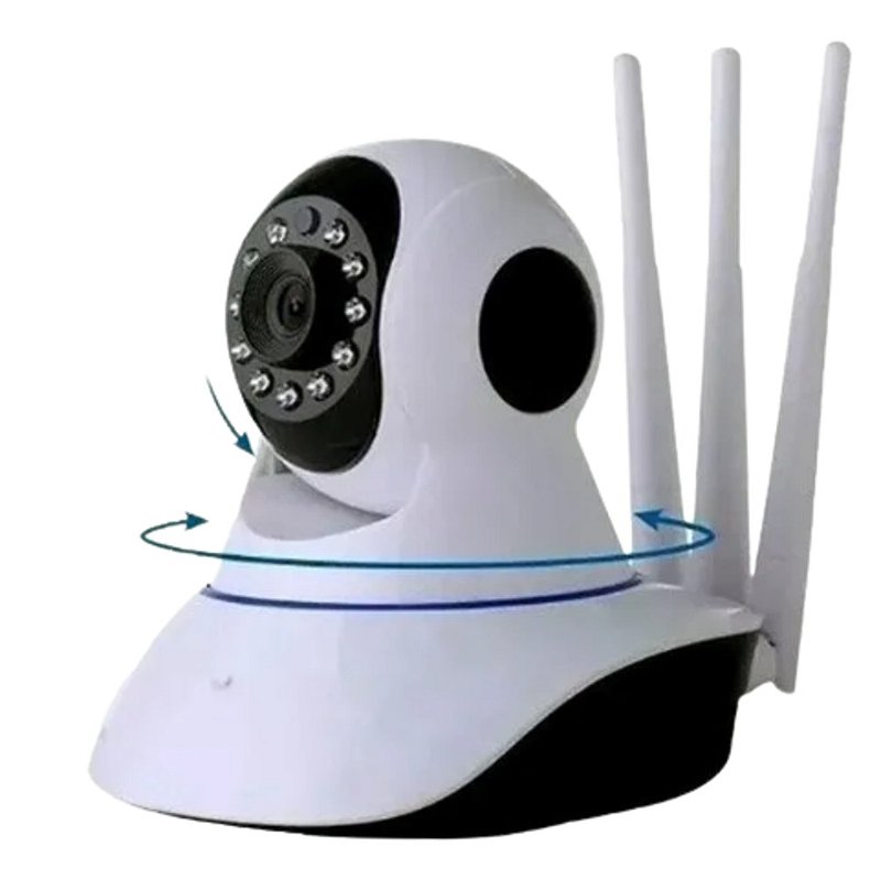 Câmera Ip 3 Antenas Wifi - LOJA 17