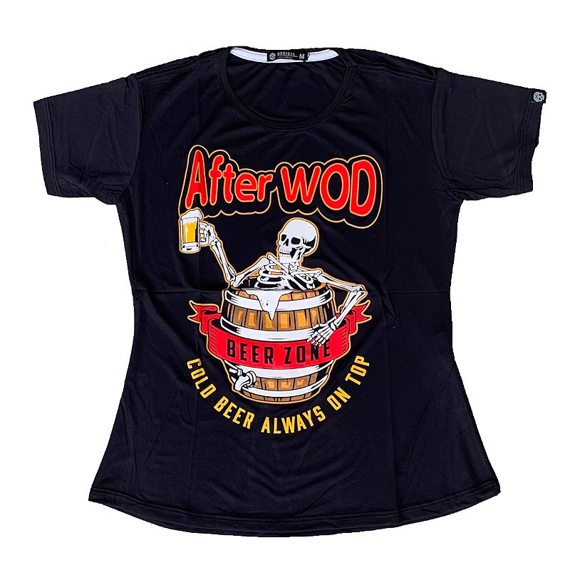 Camiseta Bs Cross Para Crossfit - After Wod - Neroazzurro