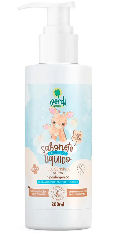 Verdi Natural Sabonete e Shampoo Probiótico Sem Perfume - Beleza do ...