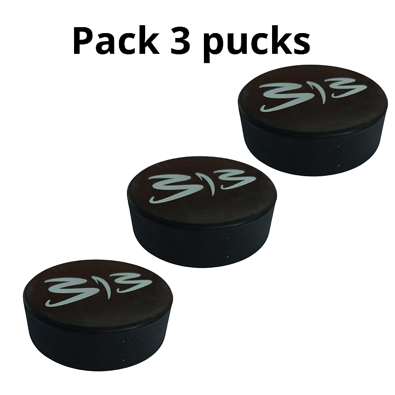 Puck Para Hockey No Gelo 313 Pro Hockey - Pack com 3 pucks ...
