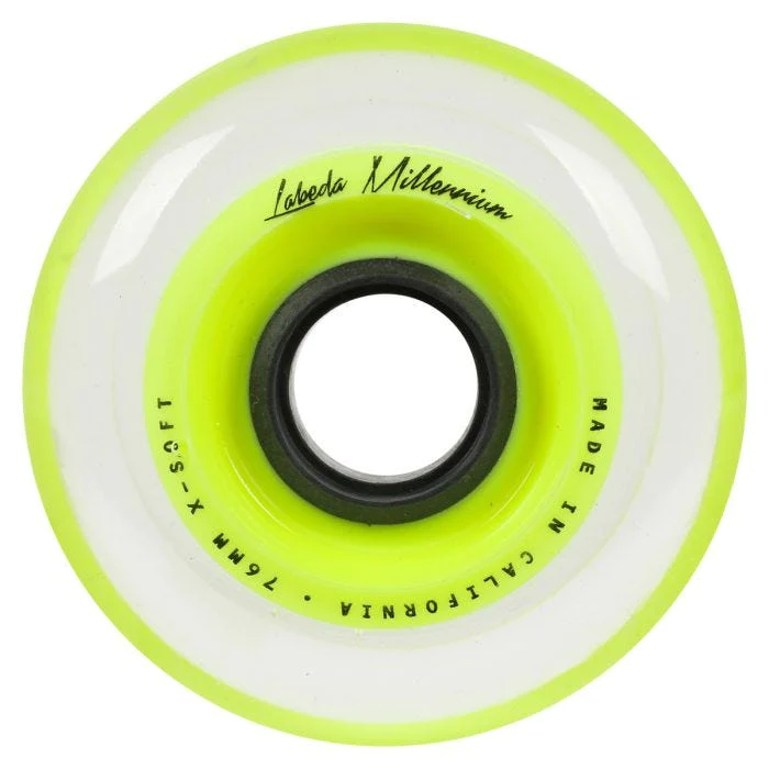 Roda Labeda gripper Millennium yellow indoor - Equipamentos para Hockey