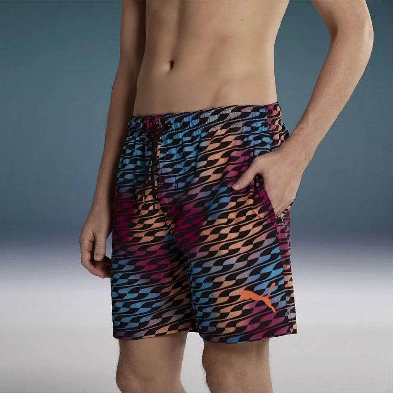 Board Short Puma Masculino Estampado - Dom Store Multimarcas Vestuário ...