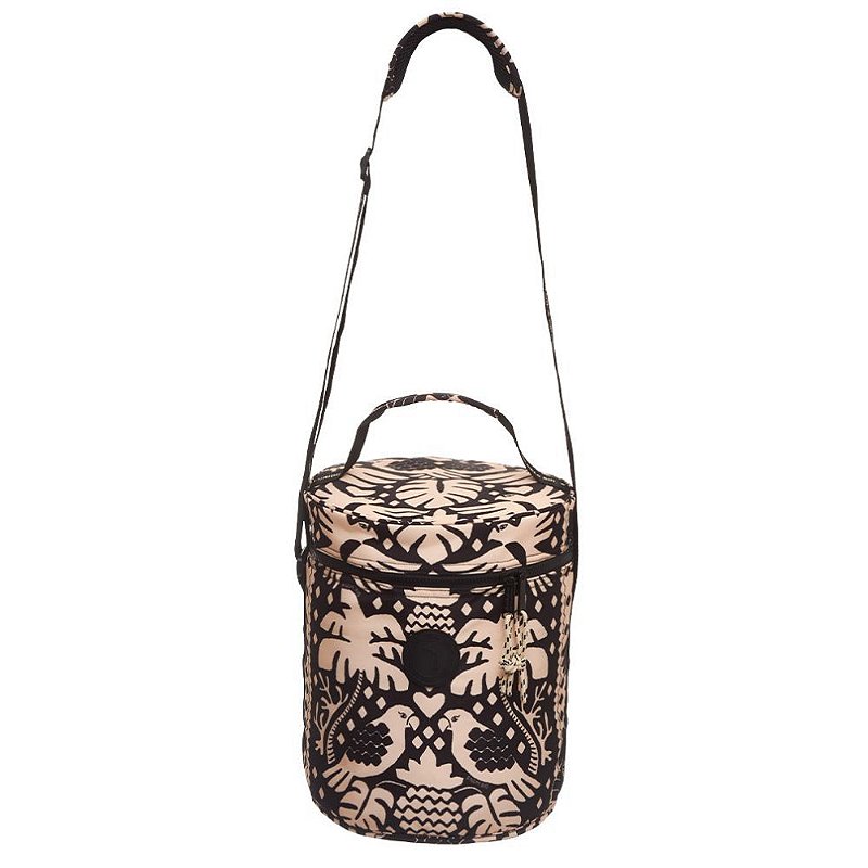 Bolsa Cooler Farm Farofa Estampada Lenço Dia E Noite - Dom Store ...