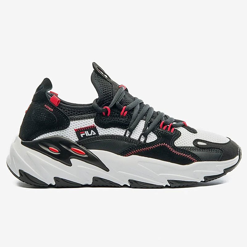 Tênis Fila Ray Tracer Evo 2 Masculino Preto - Dom Store Multimarcas ...