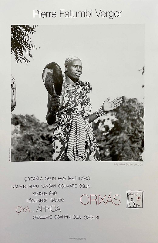 Pôster Oya - Loja Fundação Pierre Verger