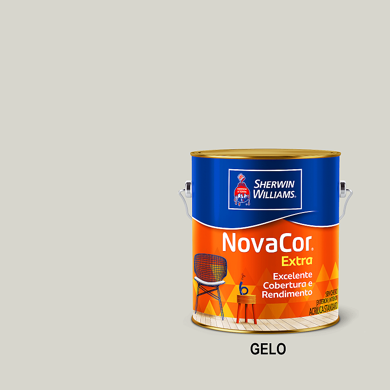 Novacor Extra Fosco Gelo GL - A Melhor Loja de Tintas da Zona Leste ...