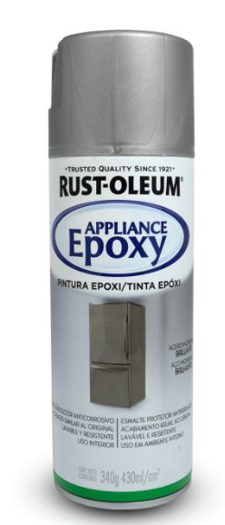 Spray Rust Oleum Appliance Epoxy - Aço Inox - A Melhor Loja de Tintas ...