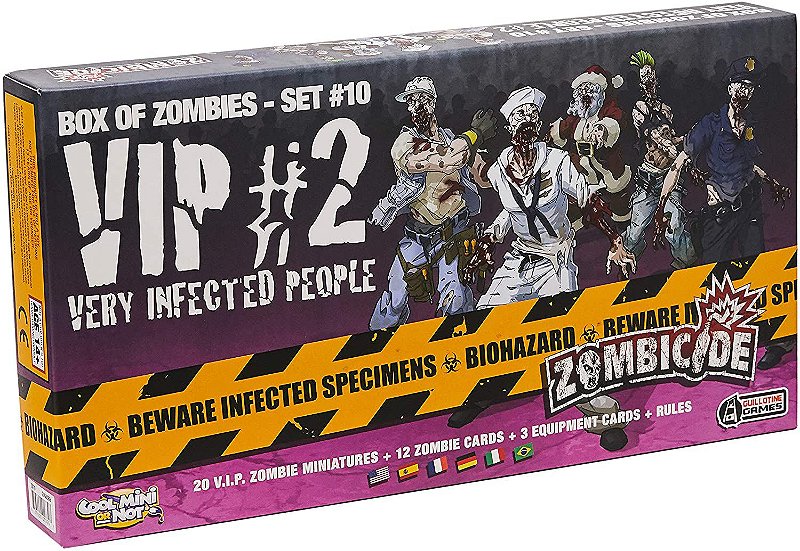 Zombicide: Box of Zombies Set #10 - VIP #2 Very Infected People ...
