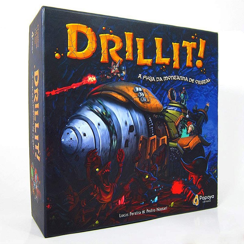Drillit! A Fuga da Montanha de Cristal - Dalaran Games