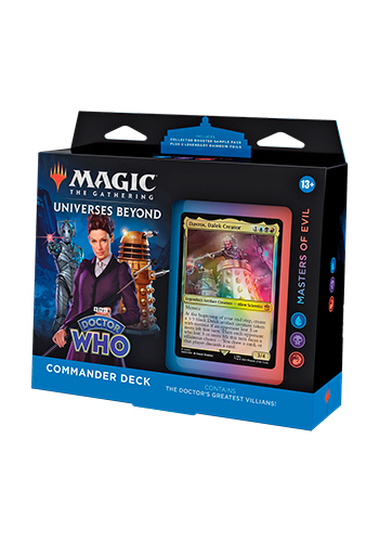 Deck de Commander - Doctor Who - Masters of Evil (UBR) - Dalaran Games