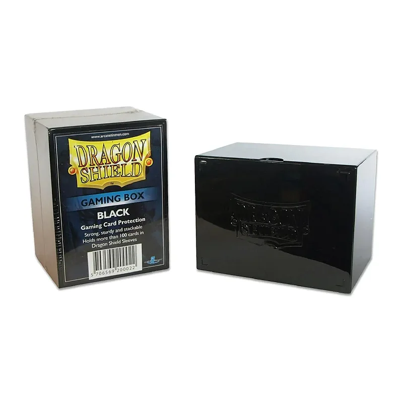 Dragon Shield StrongBox: Black (Deck Box) - Dalaran Games