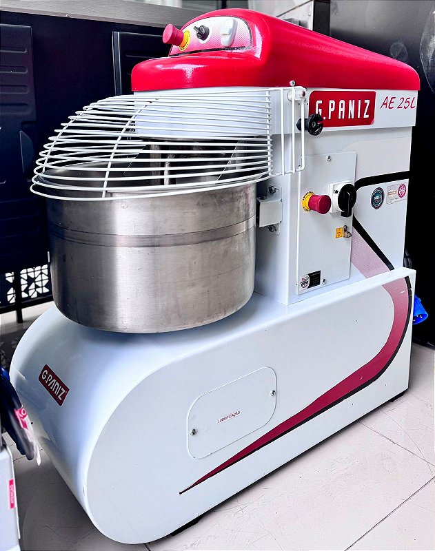 Amassadeira Espiral 2 Velocidades Epóxi 25 kg AE 25 G2 Monofásica 220v ...