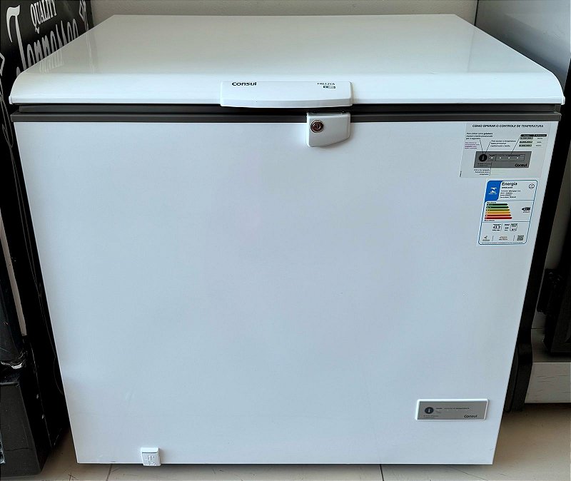 Freezer Horizontal 309L CHA31FB 110V - Consul [Seminovo] *Fabricação 07 ...