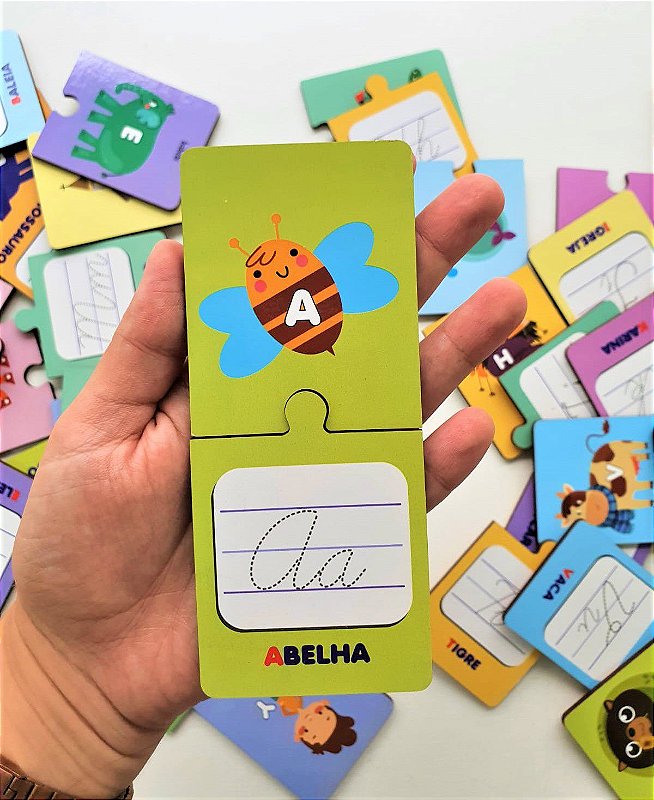 Alfabeto Cursivo Escreva e Apague - Nanicas Brinquedos Alfabeto Cursivo Escreva e Apague - Nanicas Brinquedos