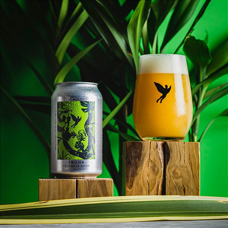 Cerveja Trilha Melonrise Boom Double NEIPA 350ml | DeliBEERy - DeliBEERy Cervejas Especiais