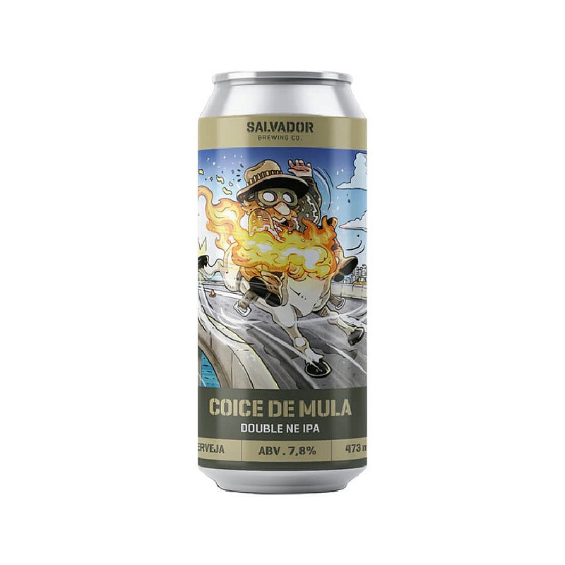 Cerveja Salvador/Mythos Coice De Mula Double NEIPA 473ml | DeliBEERy ...