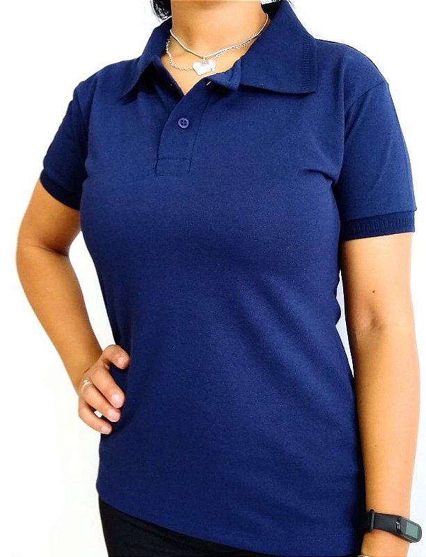 Baby look polo - Opção Uniformes