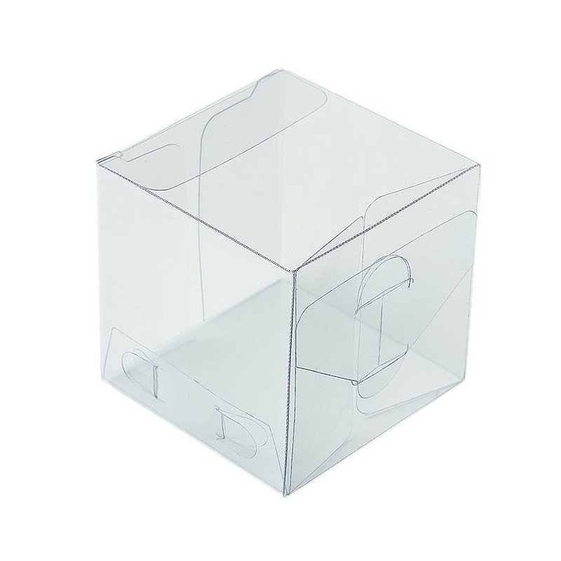 Caixa de Acetato Transparente K6 (5x5x5cm) 20 unidades - ASSK - Kafe E ...