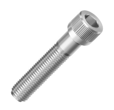 Parafuso Allen M12 X 40mm Cilíndrico Inox - 100 Unidades - EBFix Comercial