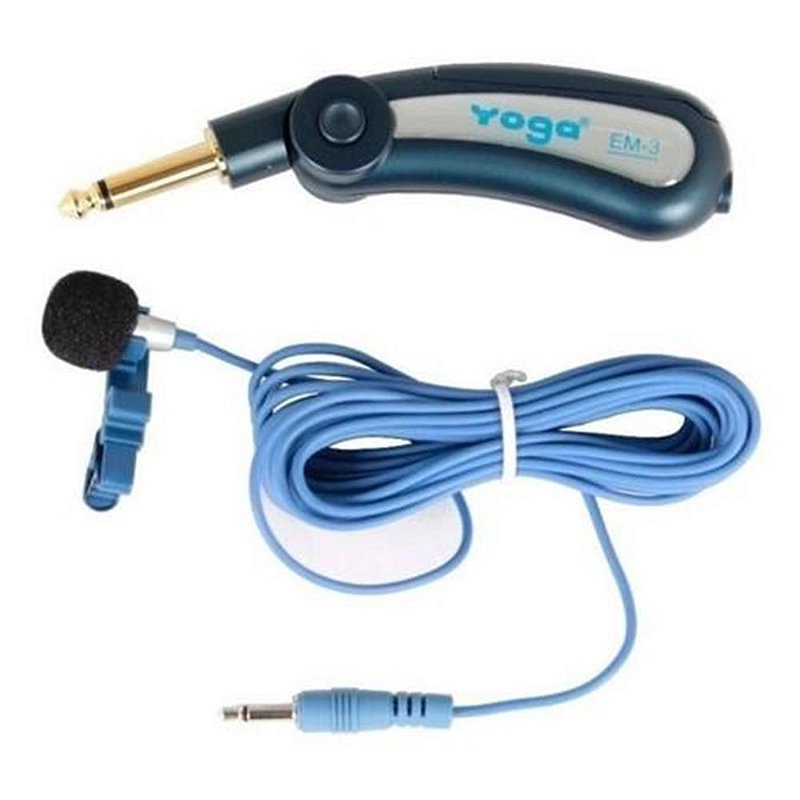 Microfone De Lapela Yoga EM-3 Avulso - Toda Música Instrumentos Musicais
