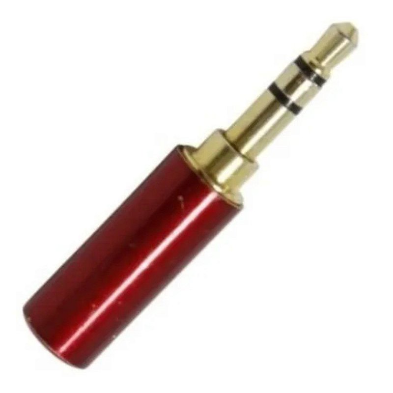 Plug P2 Stereo Datalink P2-001-10 Vermelho - Toda Música Instrumentos ...