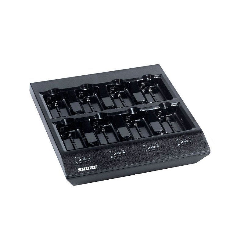 Carregador de bateria 8 compartimentos - SBC800-BR - Shure - Toda ...