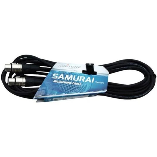 Cabo Para Microfone XLR Macho/XLR Femea Roxtone SMXX200L 1m - Toda ...