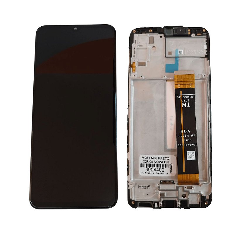 Tela Frontal Touch Display Samsung M23 / M33 - M236 - M336… - W&J peças ...