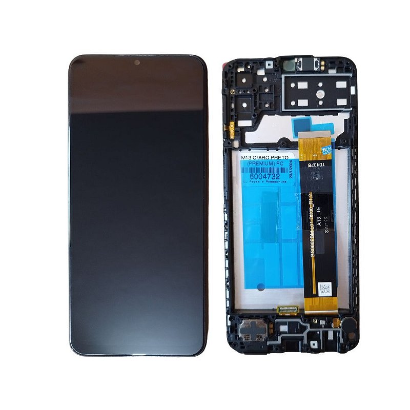 Tela Frontal Touch Display Samsung M13 - M135 - Premium - W&J peças e ...