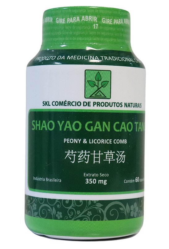 Shao Yao Gan Cao Tang 350mg 60caps - SKL - Nutriquantic Medicina ...