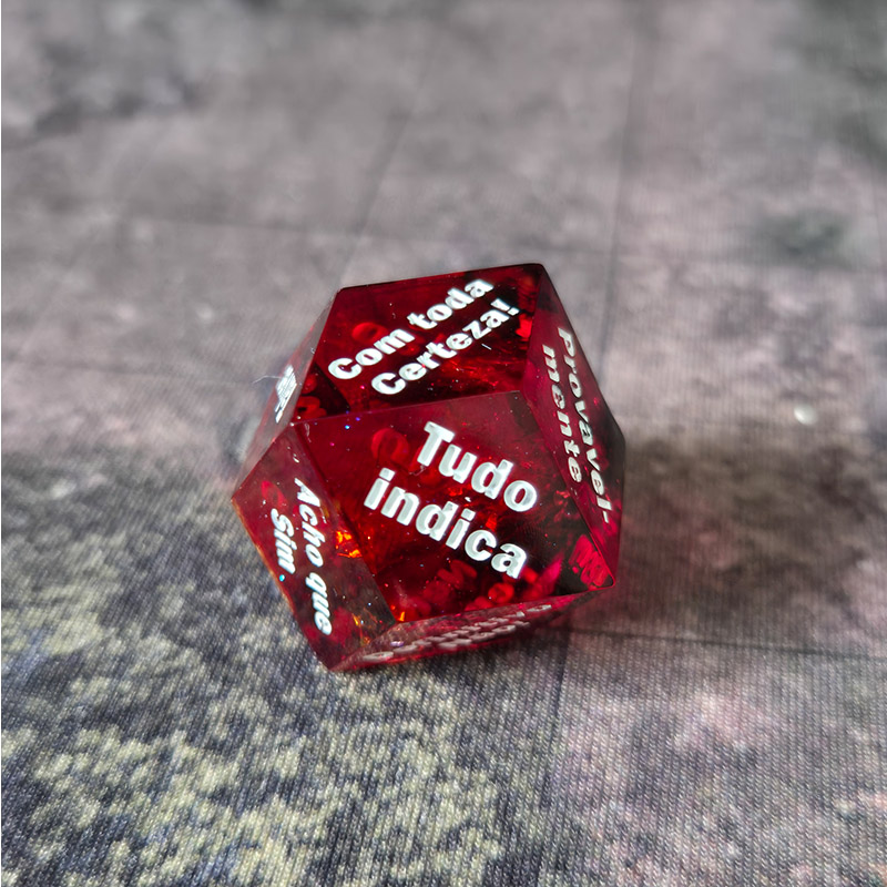 D12 Oráculo | Decida no Dado! - Escolha o Seu modelo - Entrega Imediata ...