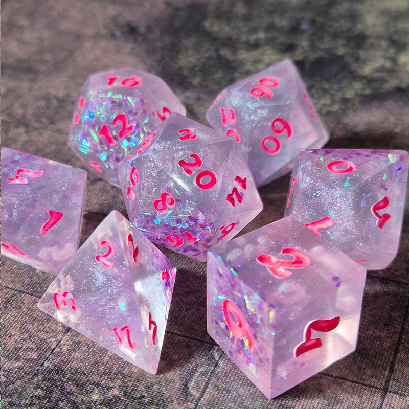 Cottom - Set completo com 7 Dados de RPG - Entrega Imediata - https ...