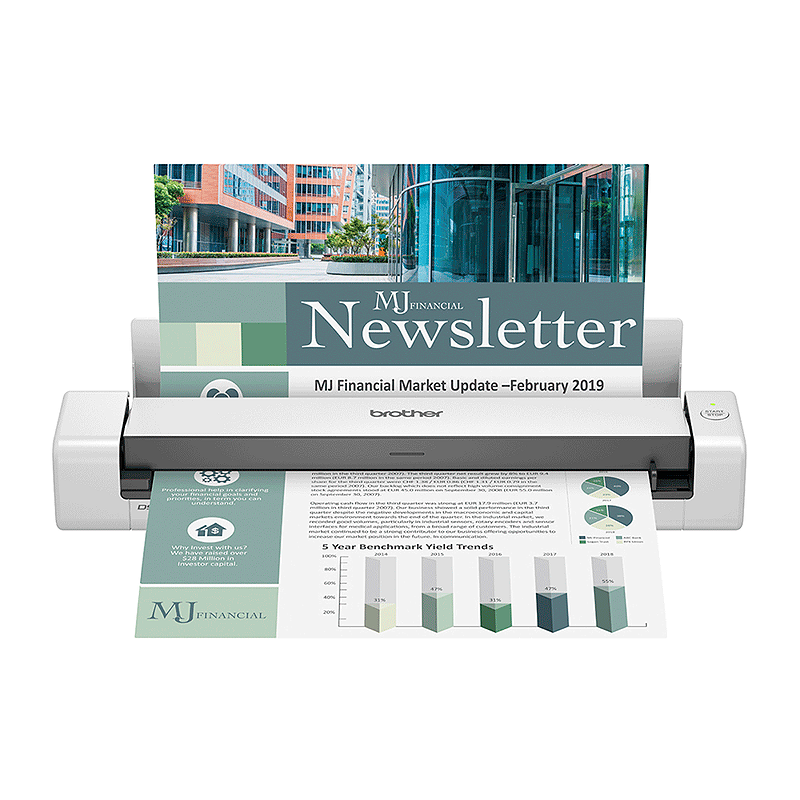 MAC INFORMÁTICA - Scanner Portátil Brother Duplex DS-740D, Conexão USB ...