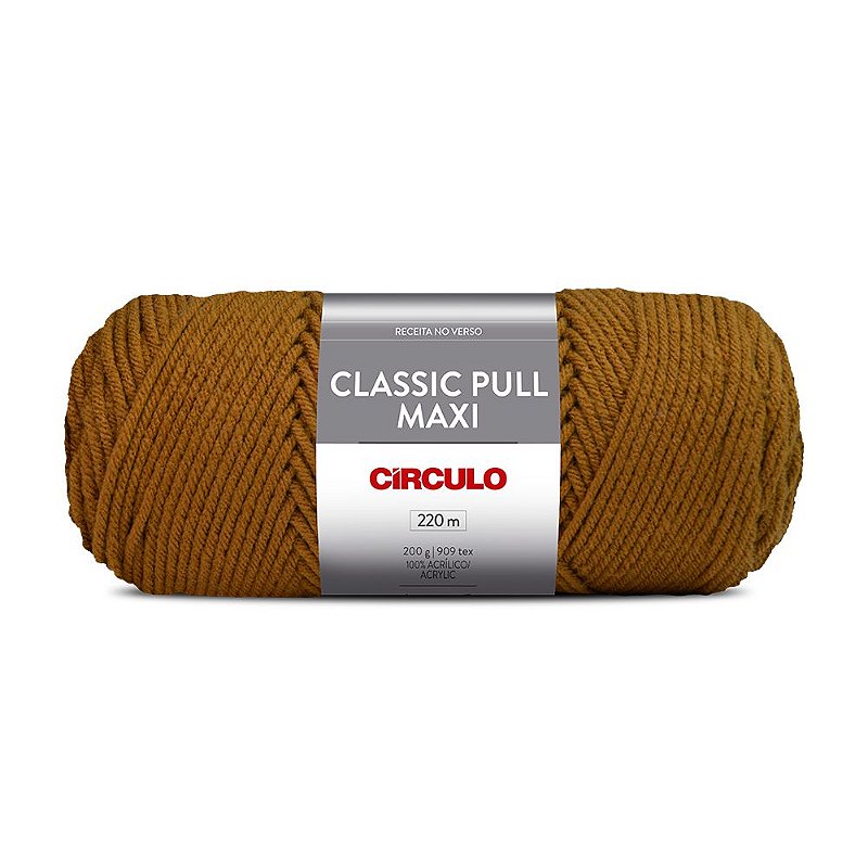 Lã Classic Pull Maxi 200g 220m 100% Acrílico Marca Circulo 7480 ...