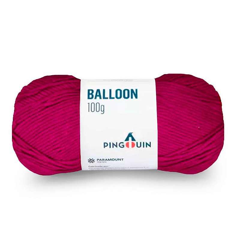 Lã Balloon 100g 8348 Rose Red - Sinha Moça