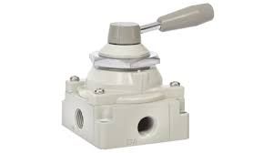 SMC VH412-04 VALVULA DIRECIONAL DE ALAVANCA ROTATIVA MANUAL 5/2 VIAS ROSCA DE 1/2 - SERIE VH SMC ...