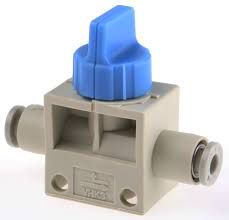 SMC VHK3-04F-04F VALVULA 3/2 VIAS DE FECHAMENTO MANUAL TUBO TUBO 4 MM - SERIE VHK SMC - TONA ...