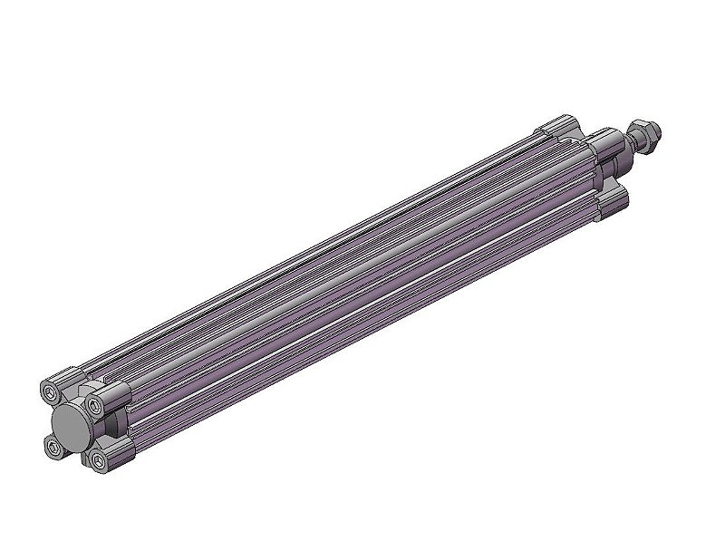 SMC CP96SDB50-500C CILINDRO PNEUMATICO DUPLA ACAO ISO 15552 DIAMETRO 50 ...