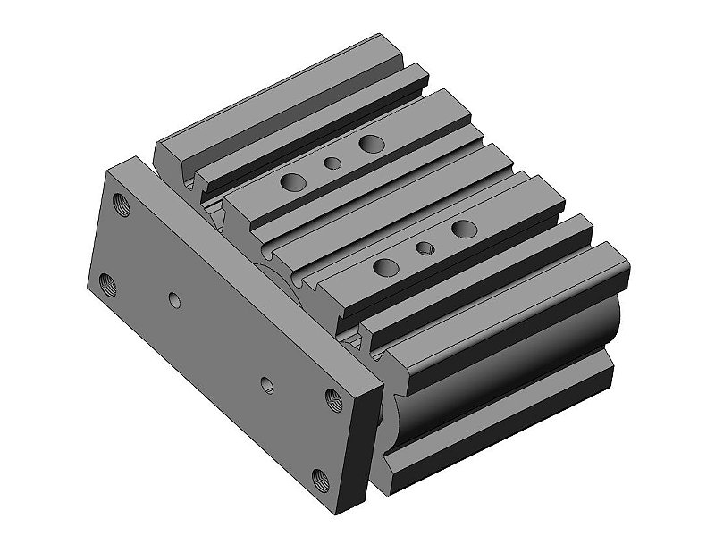 SMC MGPM25-30Z CILINDRO COMCOMPACTO GUIADO DIAMETRO 25 MM CURSO 30 MM - SERIE MGP-Z SMC - TONA ...