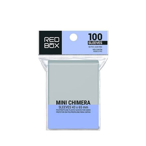 Sleeves MINI CHIMERA (43mm x 65mm) Red Box - 100 unidades - Drop1 ...