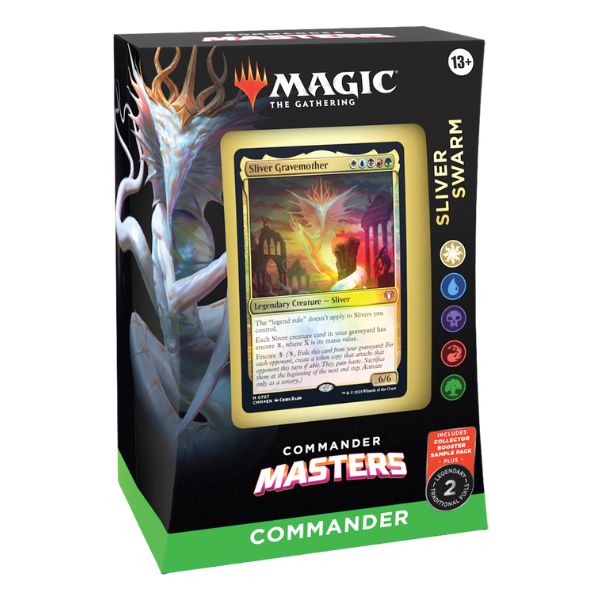 Commander Deck: ENXAME FRACTIUS WUBRG COMMANDER MASTERS Magic The ...