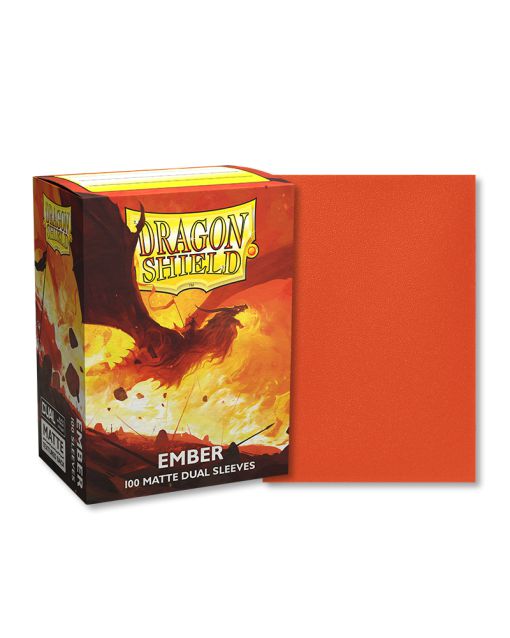 Dragon Shield - Dual Matte: Ember - Drop1 - Jogos de Tabuleiro | Jogos ...