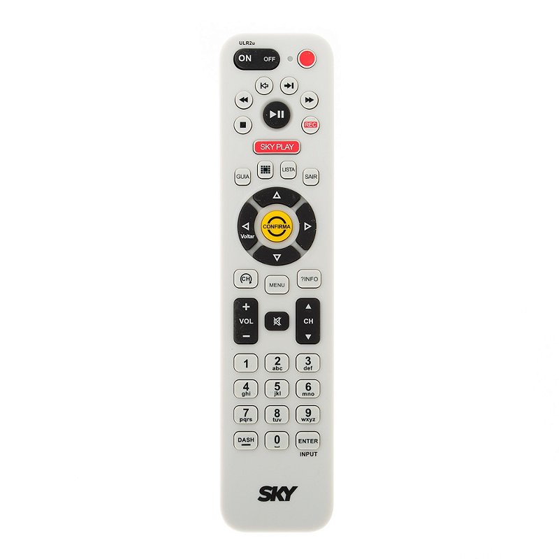 Controle Remoto Para Receptor SKY ULR2u - Loja dos Controles em Belo ...